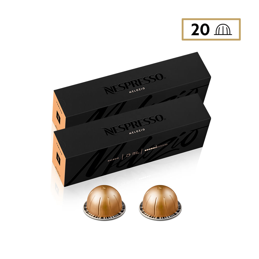 Cápsulas de Café Nespresso Vertuo Melozio - 20 Cápsulas