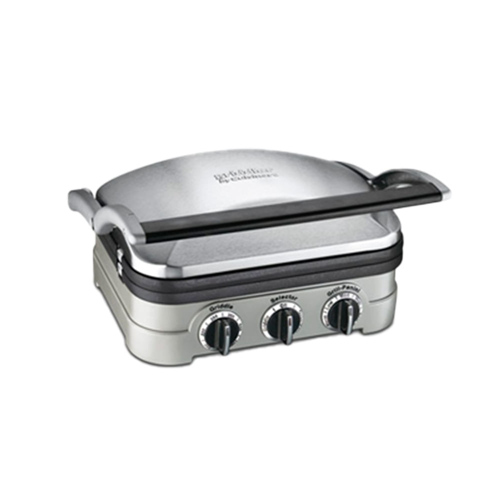 Grill Elétrico 5 em 1 Semipro Inox 127V Prata Cuisinart