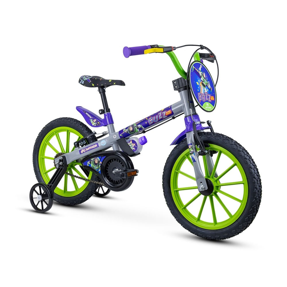 Bicicleta Infantil Aro 16 Nathor Buzz Lightyear
